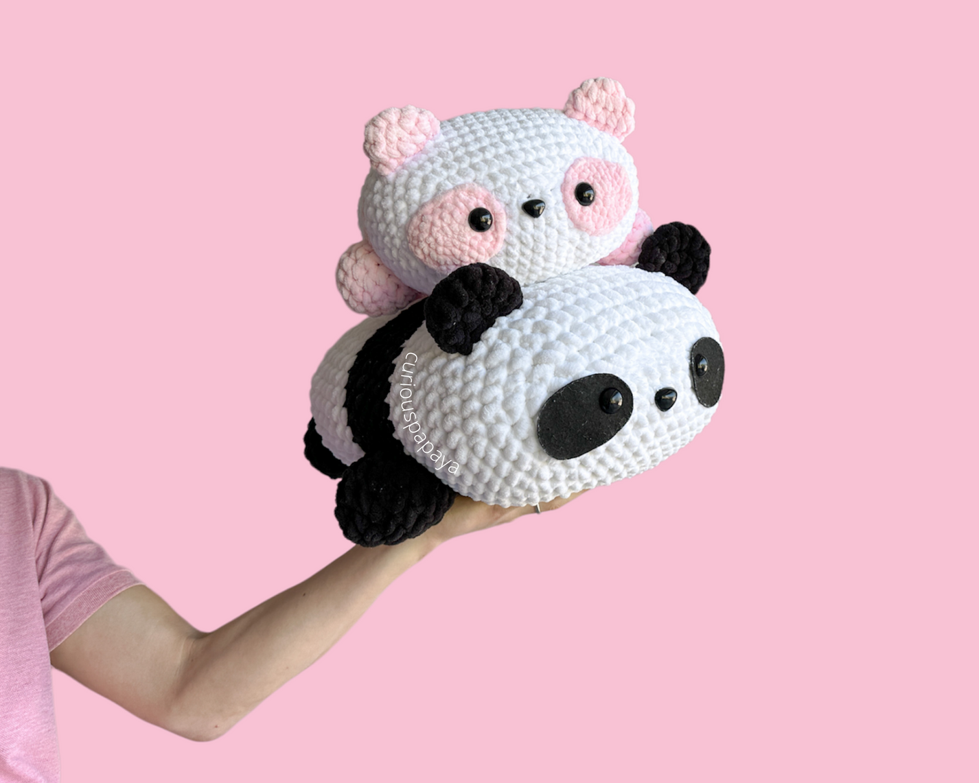 Giant Panda Crochet Pattern – curiouspapaya