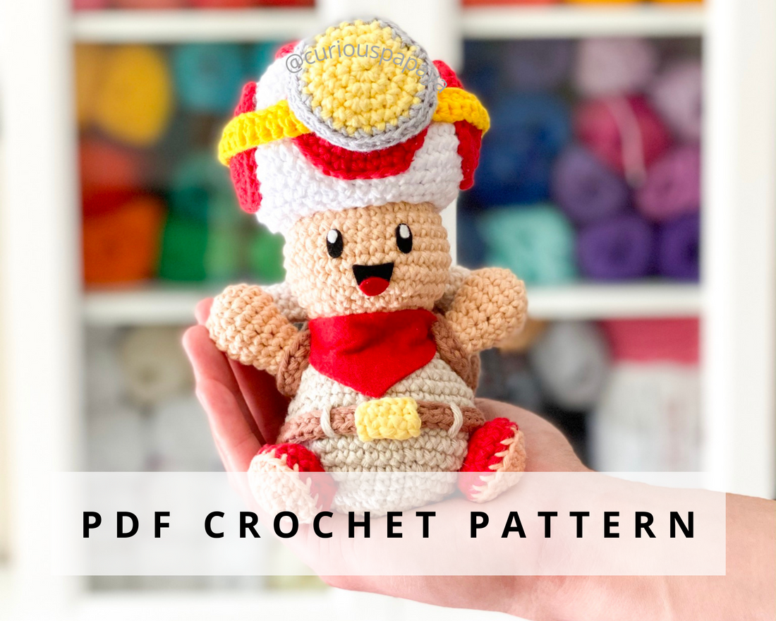 Captain Toad Crochet Pattern – curiouspapaya