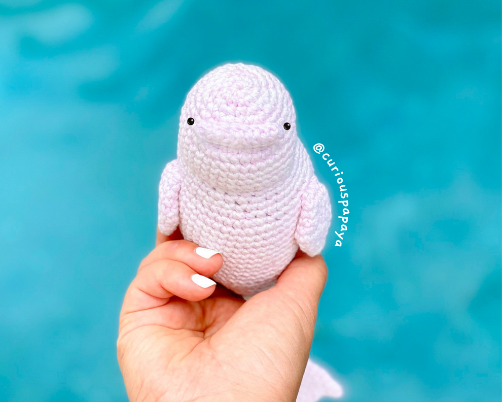 Beluga Whale Crochet Pattern – curiouspapaya