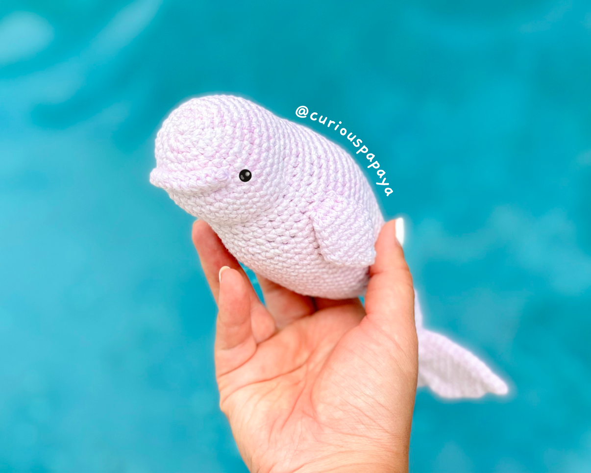 Beluga Whale Crochet Pattern – curiouspapaya